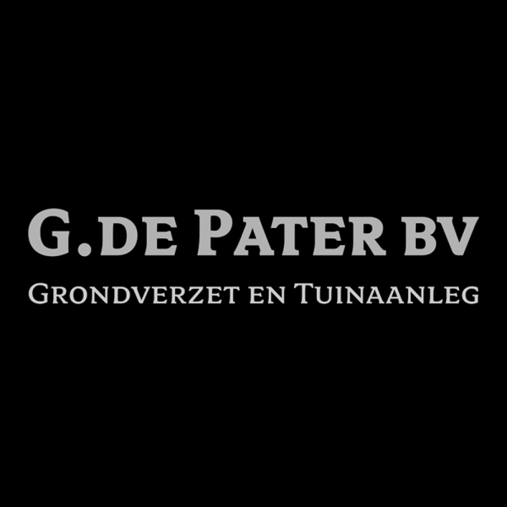 G. de Pater Grondverzet en Tuinaanleg B.V. - Projecten